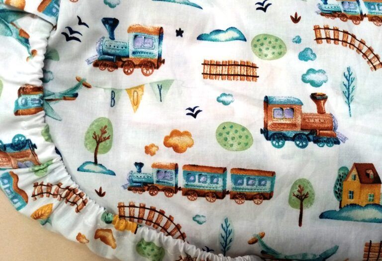 Gyerek Mintás gumis lepedő - Szivacs Express